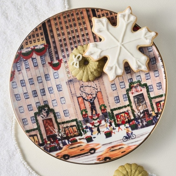 Anthropologie | Dining | Anthropologie Holiday In The City Dessert ...